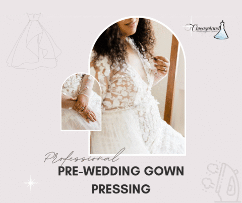 Professional Pre-Wedding Gown Pressing Service in Chicago